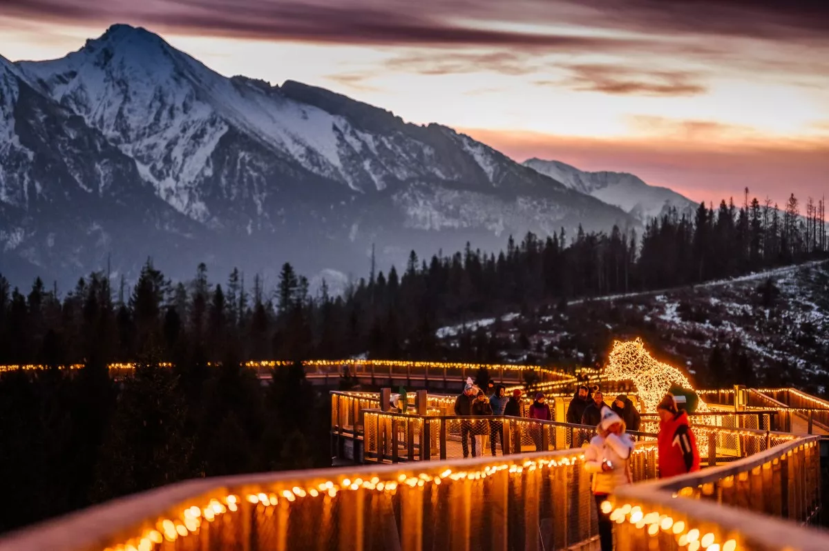 Chodník korunami stromov Bachledka - Otv.hodiny, Cenník, Parkovanie, Mapa
