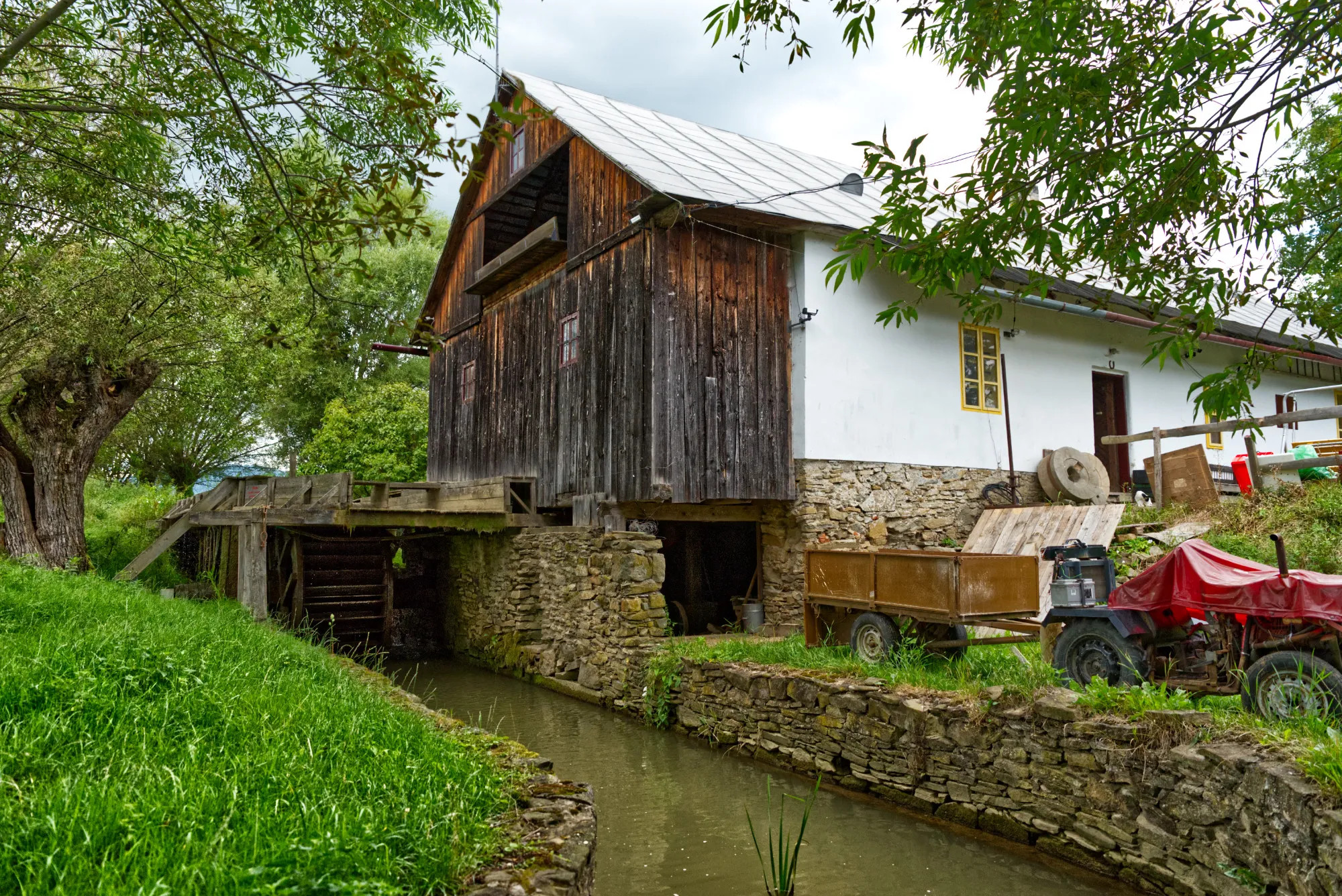 Kamenný vodný mlyn - Otv.hodiny, Cenník, Parkovanie, Mapa