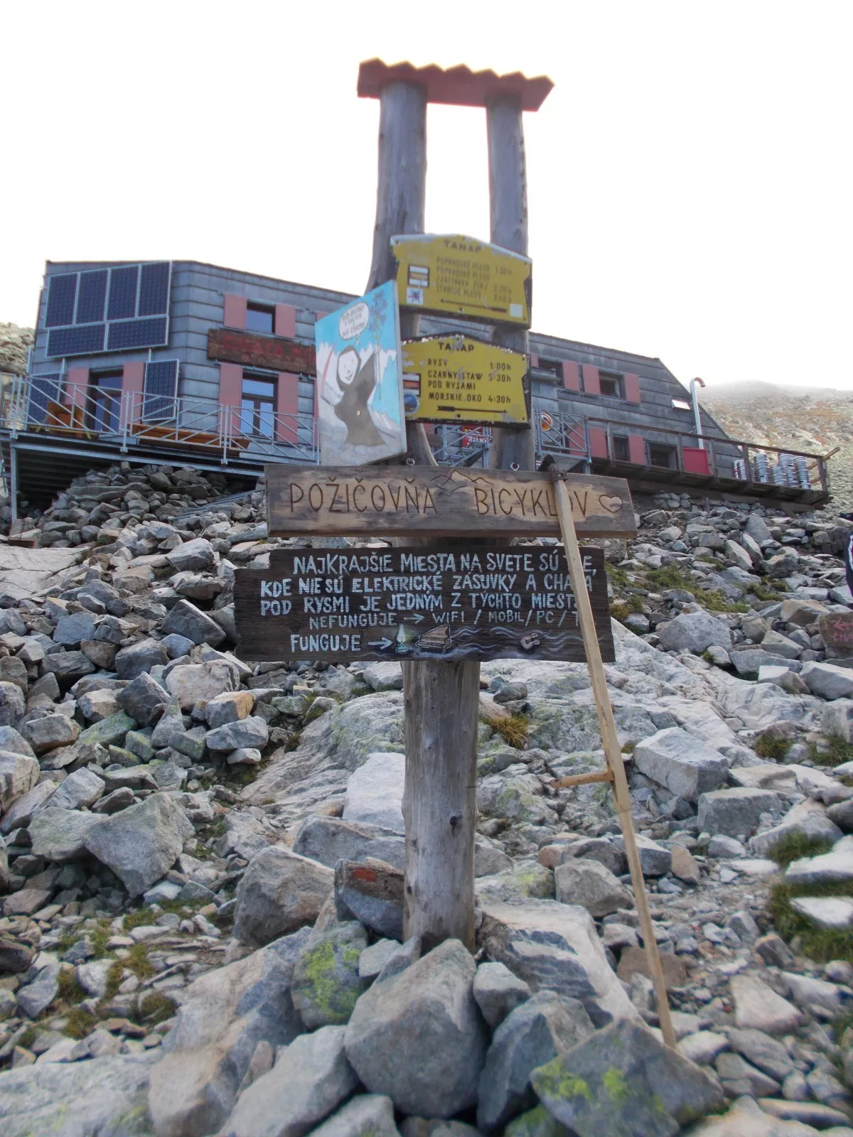 Chata pod Rysmi - Otv.hodiny, Cenník, Parkovanie, Mapa